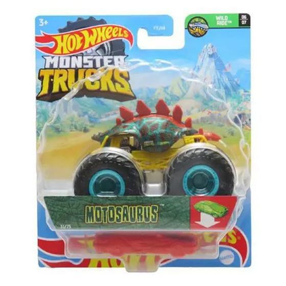 Hot Wheels Monster Trucks Motosaurus 1:64 - Mattel - Carrinho de Brinquedo - Magazine Luiza