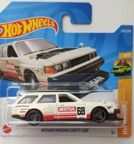 Hot Wheels Nissan Maxima Drift Car 214/250 Hw Wagons 4/5 - Carrinho de ...