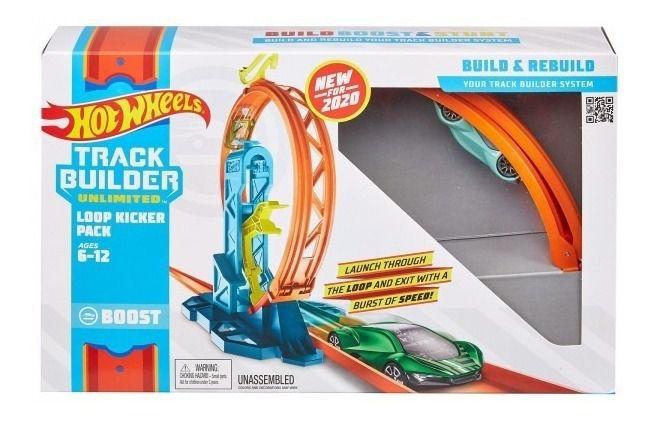 Hot Wheels Pista Conjunto De Loop Track Builder Unlimited - Mattel ...