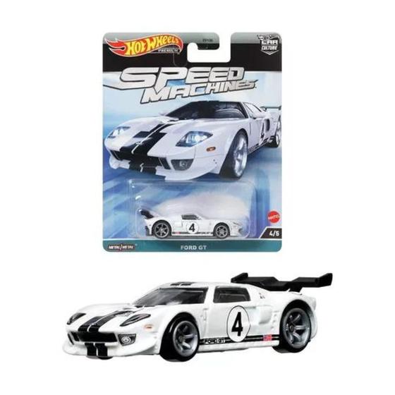 Hot Wheels Premium Ford Gt Car Culture - Speed Machines 1/64 - Mattel ...