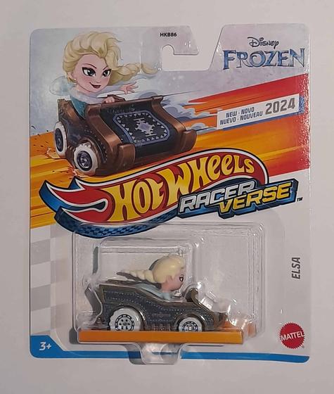 Hot Wheels racer verse - elsa frozen - Carrinhos e Cia - Magazine Luiza