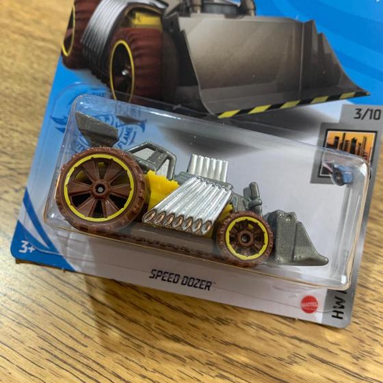 Hot Wheels - Speed Dozer - GRX81 - Carrinho de Brinquedo - Magazine Luiza