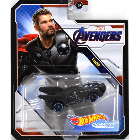 Hot Wheels - Thor - Avengers / Vingadores - Character Cars - GFN16 ...