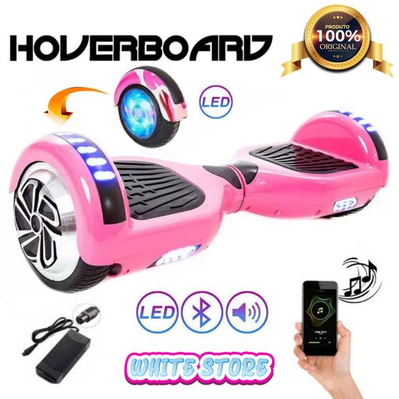 Hoverboard 6.5" original rosa - Hoverbord - Hoverboard - Magazine Luiza