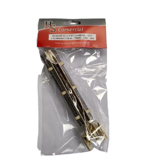 Hs Resistencia Tipo Lorenz - Adv 4 Temperaturas 7500W 220V - Hs Comercial - Resistências ...