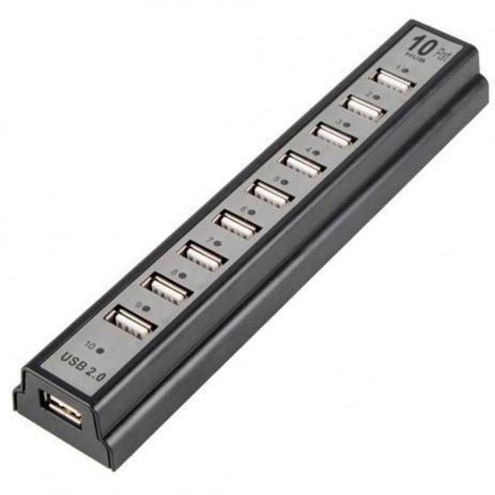HUB USB 10 Portas com Fonte HB-T69 - Knup - Hub - Magazine Luiza