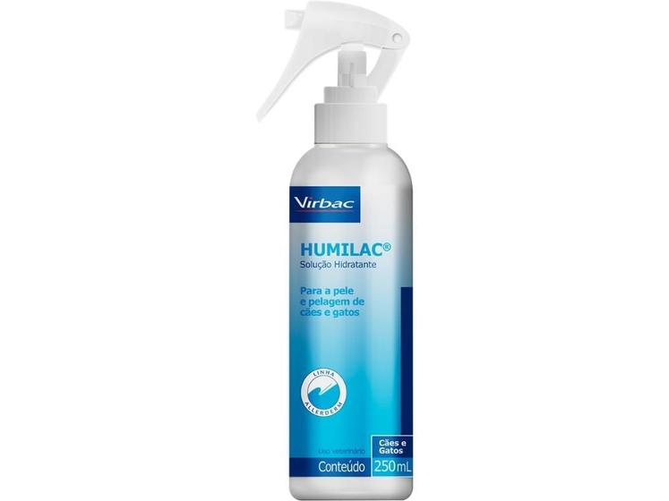Humilac Solução Hidratante 250ml - Virbac - Dermatológico - Magazine Luiza