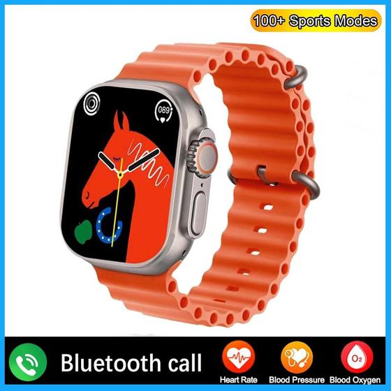 I8 ultra max relógio inteligente para homens e mulheres, smartwatch ...