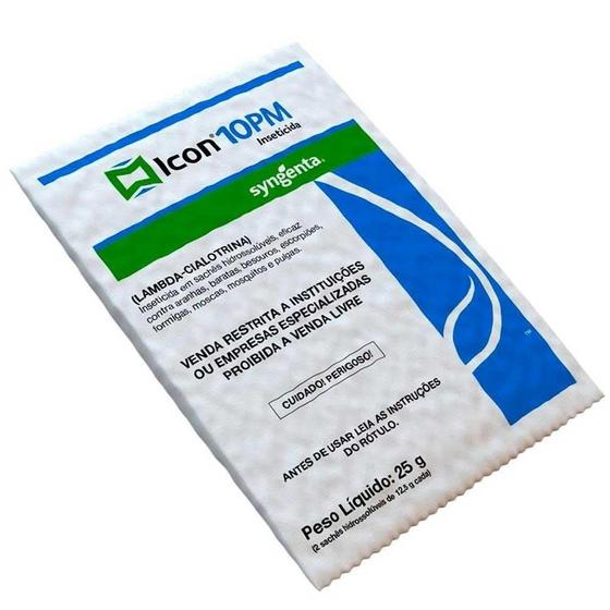 Icon 10 Inseticida Pó Molhável 25g - Embalagem com 40 Unidades ...