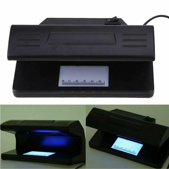 Identificador Notas Falsas Money Detector Cédulas Dinheiro Fake Luz Uv ...