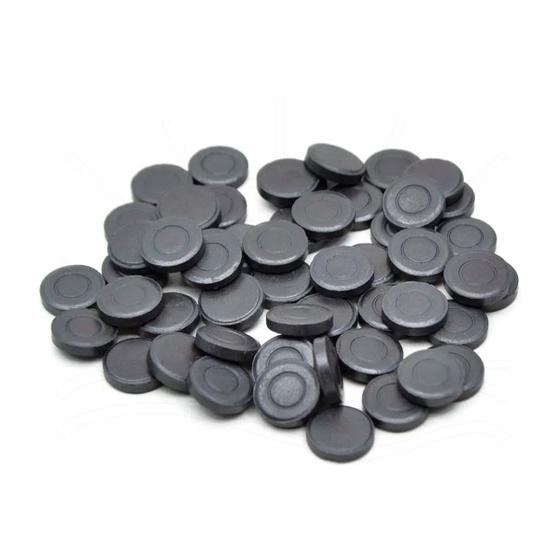 Imã Redondo 25mm Para Quadro Magnético 200 Unidades - IMATEC - Imã de ...