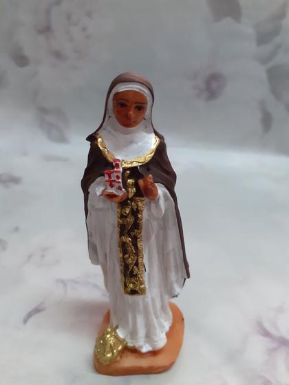 Imagem de Santa Efigênia 7cm Resina - R&S - Imagem Santa Terezinha ...
