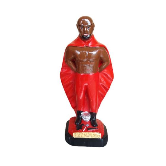 Imagem Exu Marabô 20cm gesso umbanda candomblé - Janunzzi - Imagem Exú ...