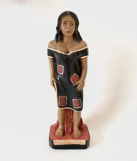 Imagem Maria Mulambo Pomba Gira 22cm Gesso Escultura Umbanda - Guias ...