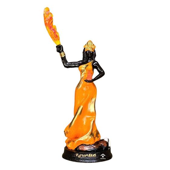 Imagem Orixá Egunitá /Oroiná Umbanda e Candomblé 15 cm - CASA DO PRETO ...