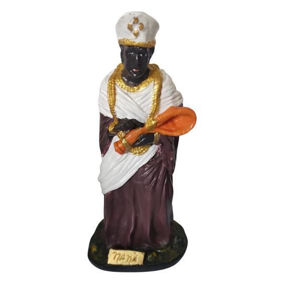 Imagem Orixá Nana - Nanã Buruquê - 20cm Escultura - Caboclo Caeté ...
