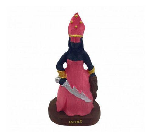 Imagem Orixa Oya (iansa) Rosa Escultura Resina Estatua 10 Cm - FILHO DA ...