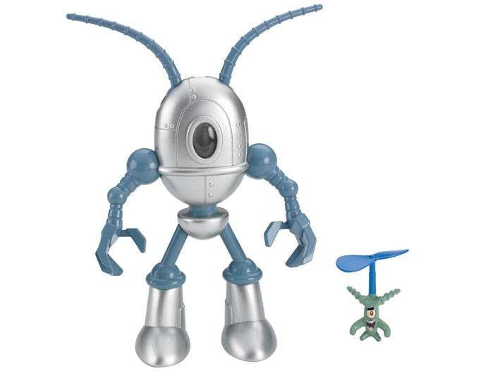 Imaginext Bob Esponja - Plankton & Chumbot - Fisher-Price - Bonecos ...