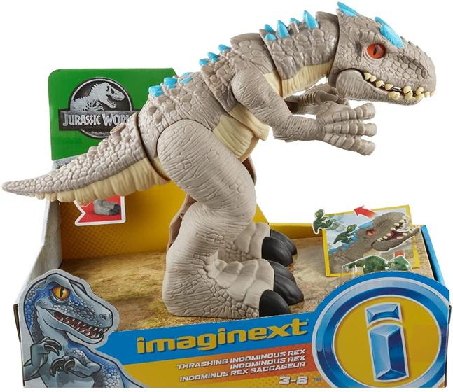 Imaginext Jurassic Word Dino Indominus Rex Mattel GMR16 - Bonecos ...