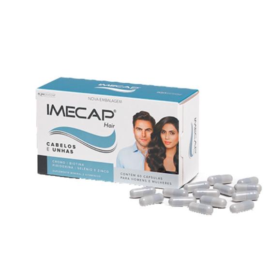 Imecap Hair Antiqueda C/60 Cápsulas - Cabelos E Unhas - FQM ...
