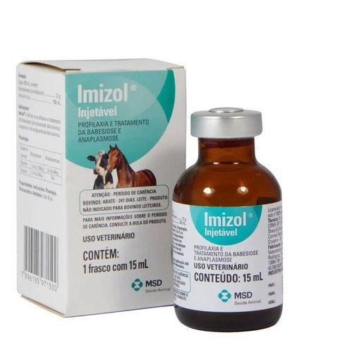 Imizol 15ml Profilaxia E Tratamento Da Babesiose - MSD - Farmácia Pet ...