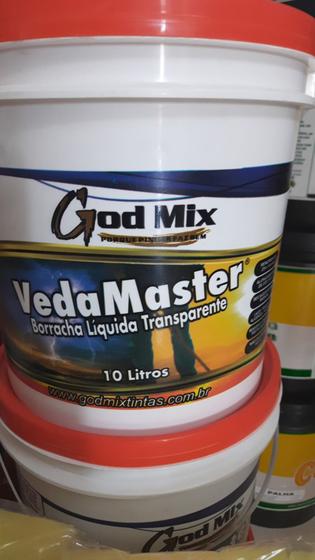 Impermeabilizante VEDAMASTER 10 l incolor - God Mix Tintas - Tinta ...