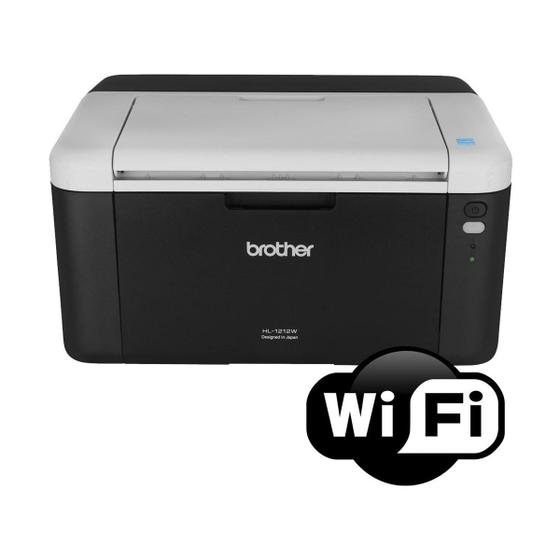 Impressora Brother Laser Mono Wi-Fi Hl-1212w 110v - Impressoras e ...