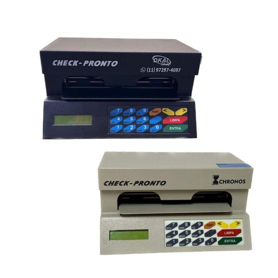 Impressora de cheque CHRONOS Show Room gar. 12 meses - Impressoras e ...