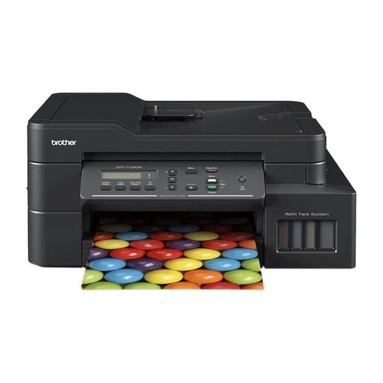 Impressora Multifuncional Brother Color DCPT420W Wifi - Multifuncional ...