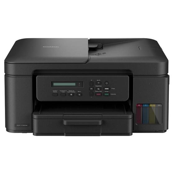 Impressora Multifuncional Brother DCP-T730DW Tanque de Tinta Colorida ...