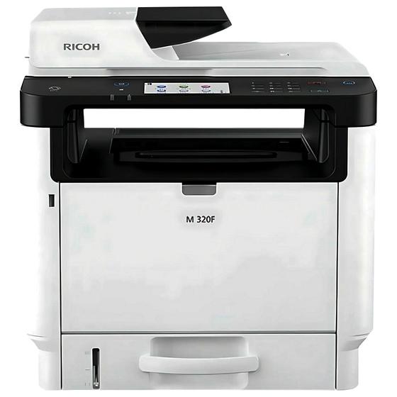 Impressora Multifuncional Ricoh M320F M320 Laser Monocromática Com Ethernet e Duplex 408535 ...