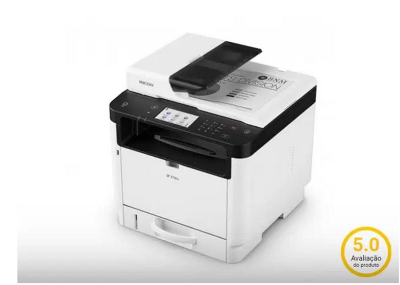 Impressora Multifuncional Ricoh SP 3710SF, Laser, Mono, 220v - Multifuncional Laser - Magazine Luiza