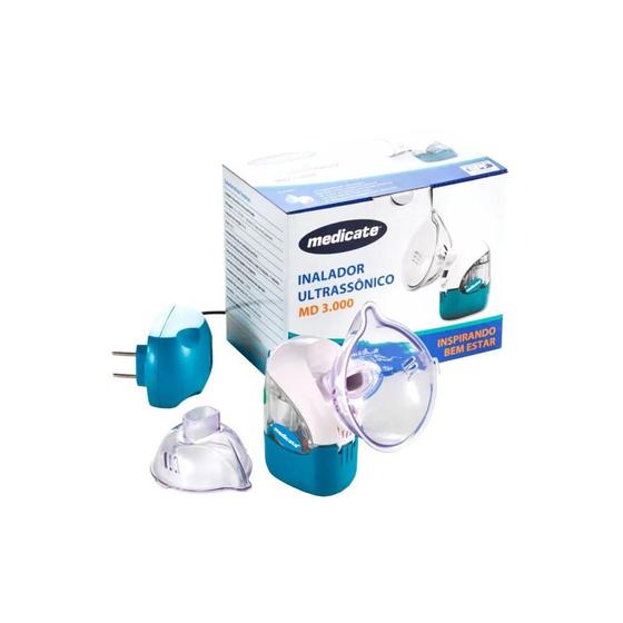 Inalador Medicate MD 1000 Bivolt - DIMESO - Inalador / Nebulizador ...