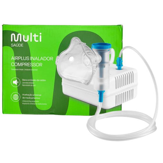 Inalador Nebulizador Compressor Ac Branco E Azul Hc223 - MULTILASER ...