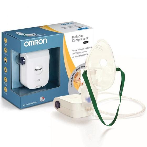 Inalador Nebulizador Compressor Omron Compacto Silencioso - Inalador ...