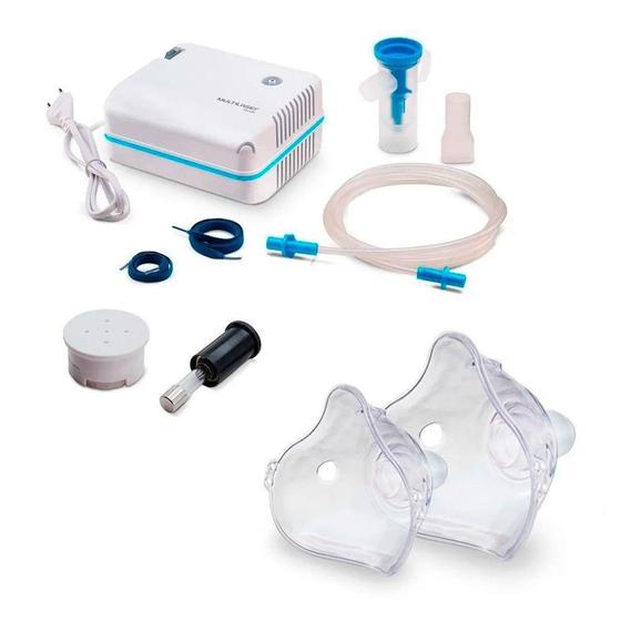 Inalador Nebulizador Compressor Portátil AirPlus Bivolt HC223 ...