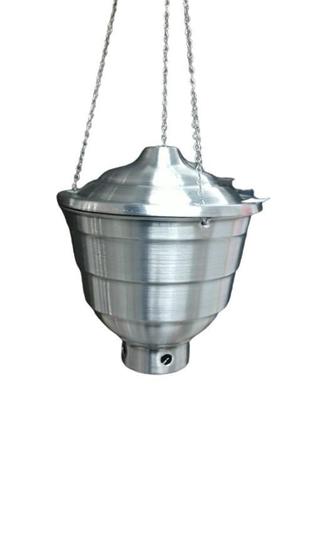 Incensário / Turibulo Gigante - 17Cm Alumínio - Zp7 - Incensário ...