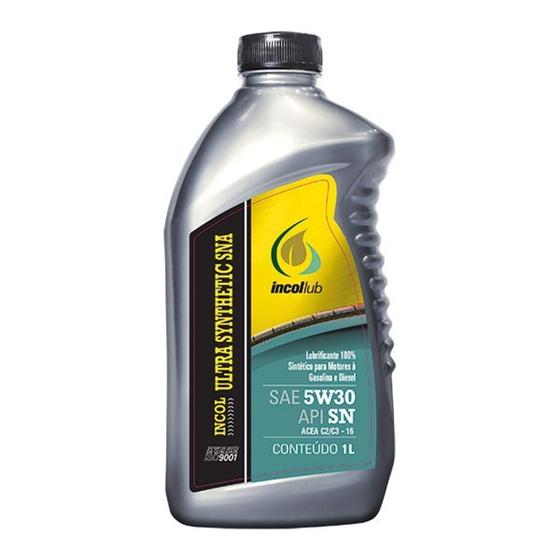 Incol 1LT - Óleo Lubrificante Sintético para motores à gasolina e ...