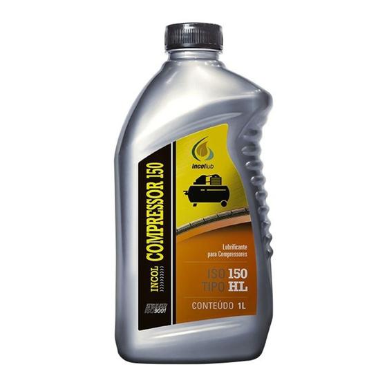 Incol Compressor 150 1LT - Óleo Lubrificante Mineral para Compressor ...