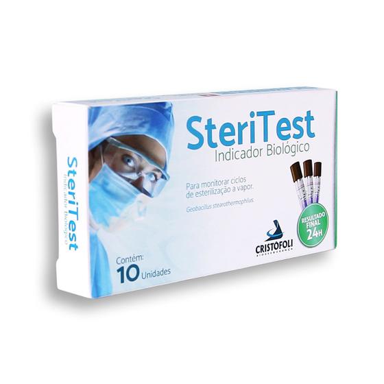 Indicador Biológico Steritest - 10 Ampolas - Cristófoli - Material ...