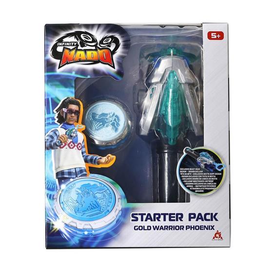 Infinity Nado - Starter Pack Série Vi - Gold Warrior Phoenix - Candide ...