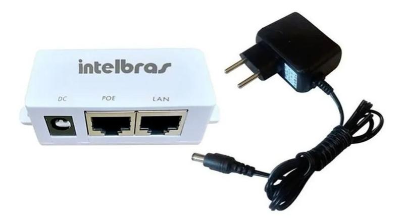 Injetor Poe Passivo Intelbras E Fonte 12v 1a Bivolt - Fonte de ...