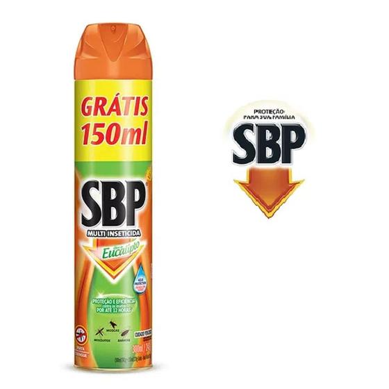 Inseticida Sbp Aerosol Multi Inseticida Eucalipto 380 Ml - Inseticidas ...