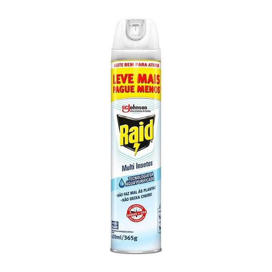 Inseticida Spray Raid Multi Insetos 420ml - Inseticidas - Magazine Luiza