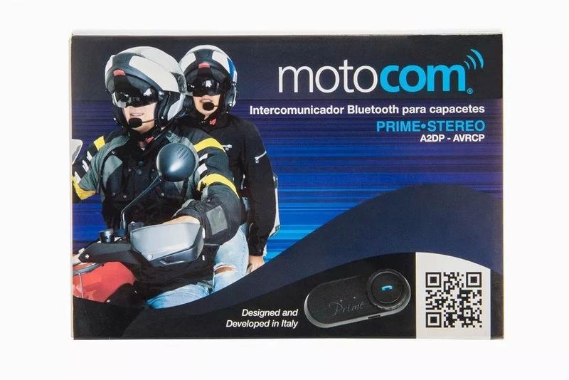 Intercomunicador Bluetooth P/ Capacetes Motocom 01 Unidade ...
