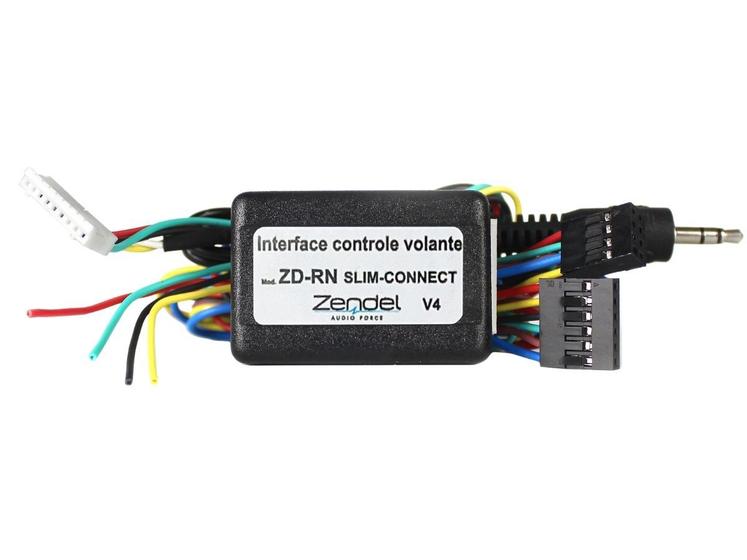 Interface Comando De Som Volante Linha Renault Controle plug Central Controle de Som no Volante ...