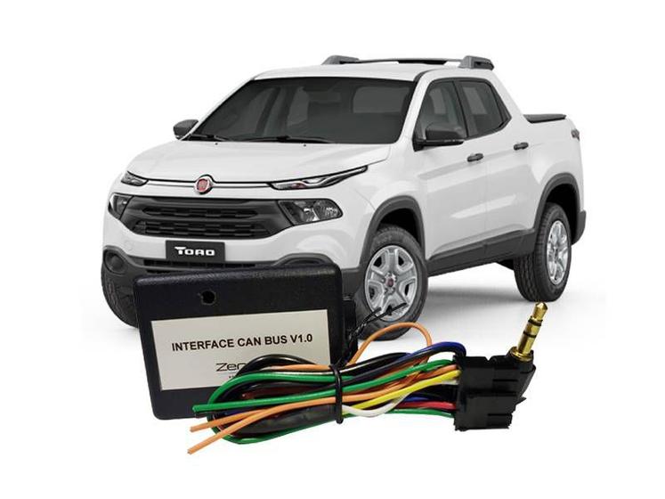 Interface Controle / Comando de Som no Volante - FIAT TORO 2015/... - CANBUS V1.0 Pioneer ...