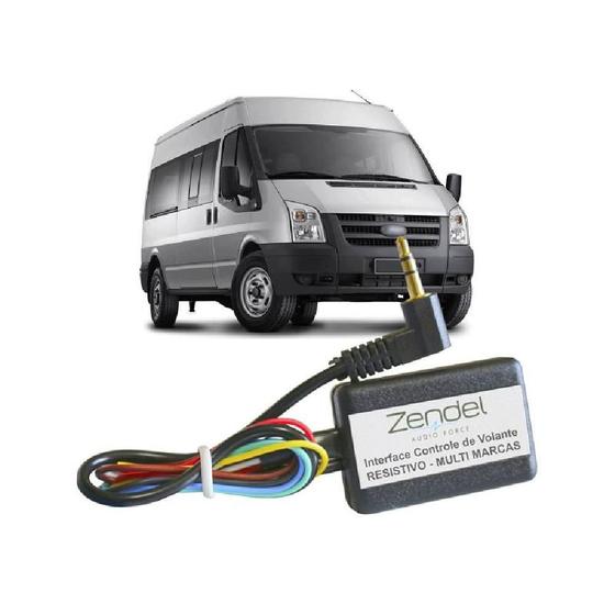 Interface Controle / Comando de Som no Volante - FORD Transit TODOS - ZD-RT DIP CONNECT - Zendel ...