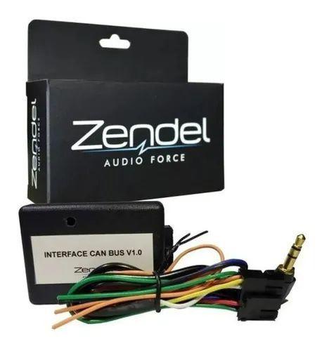 Interface Controle De Volante Zendel Rede Can Bus V1.0 Slim - Interface de Desbloqueio de Tela ...