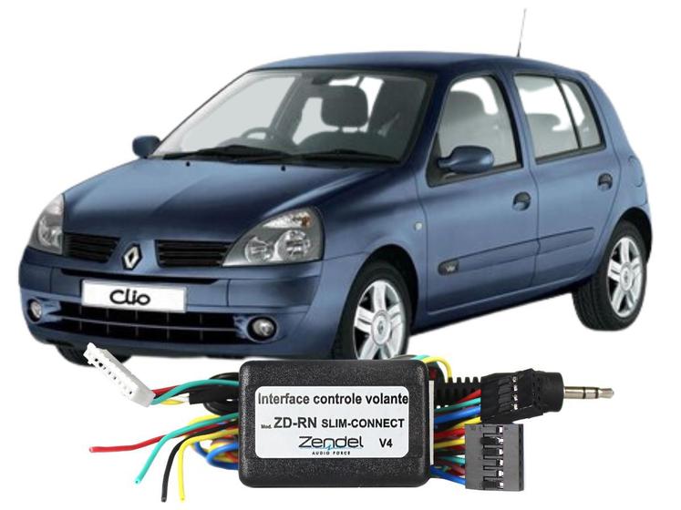 Interface Controle Som Volante Renault Clio 2000 A 2015 2016 Central ...